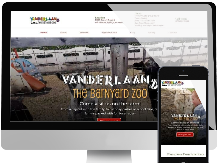 Vanderlaand The Barnyard Zoo Winchester Springs ON - The Barnyard Zoo